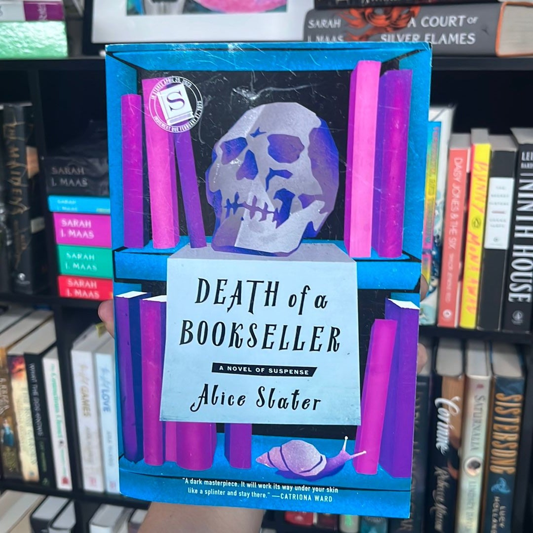 death of a bookseller ARC copy by alice slater, Paperback | Pangobooks