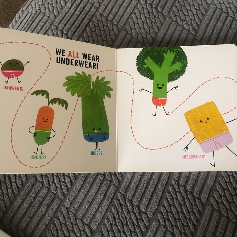 Vegetables in Underwear by Jared Chapman