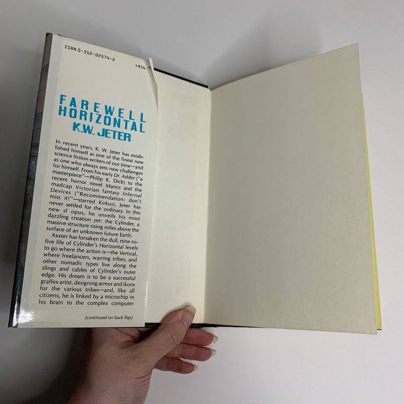 Farewell Horizontal by K. W. Jeter, Hardcover | Pangobooks