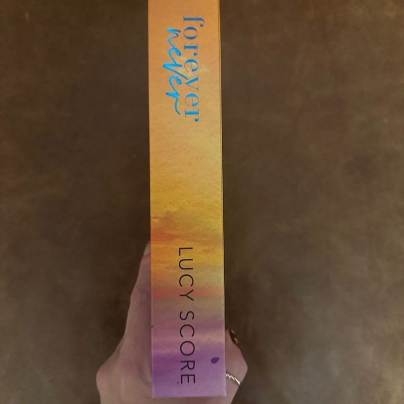 Lucy Score Forever Never Signed Special Edition Cover to Cover by Lucy ...