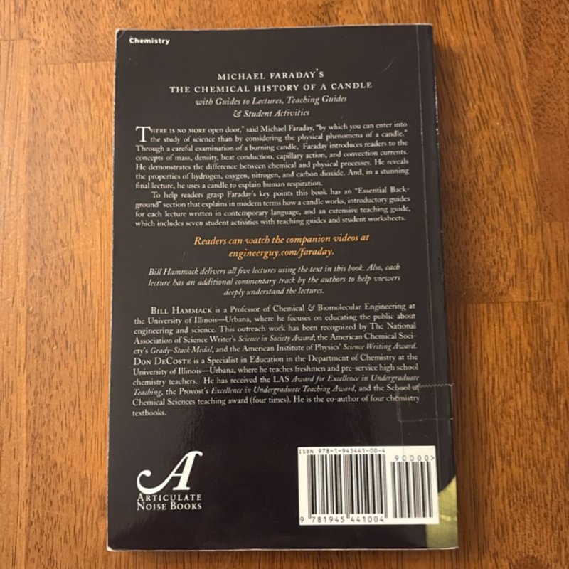 Michael Faraday's the Chemical History of a Candle by William S ...