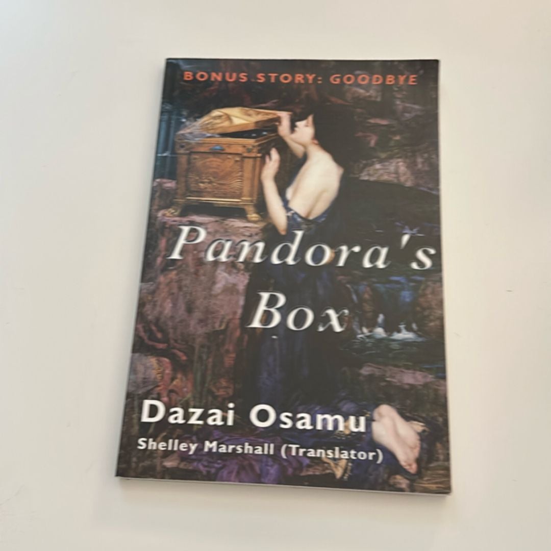Pandora's Box by Osamu Dazai, Shelley Marshall
