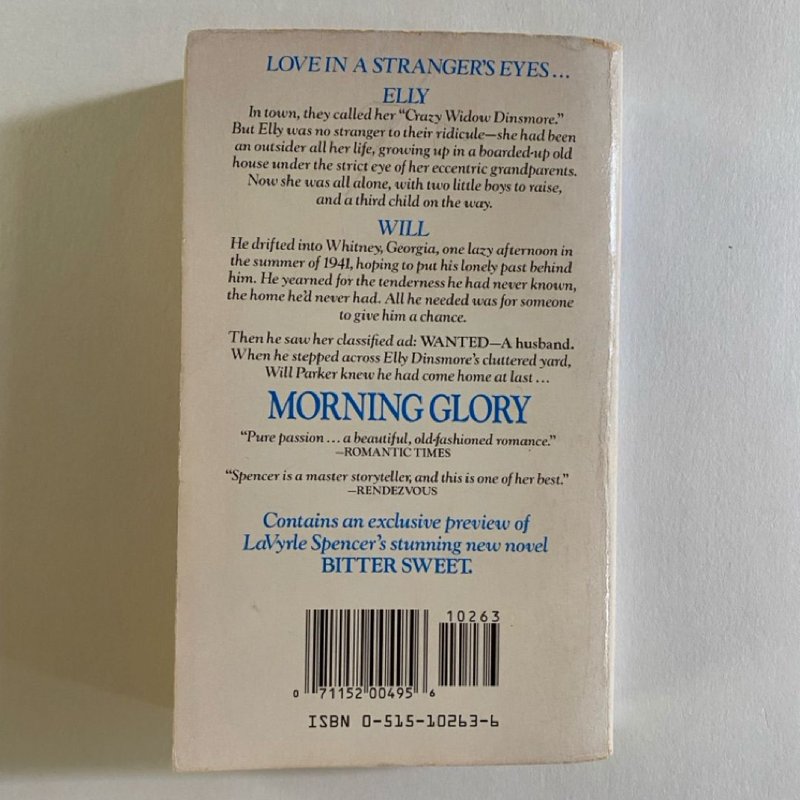 Morning Glory by LaVyrle Spencer, Paperback | Pangobooks