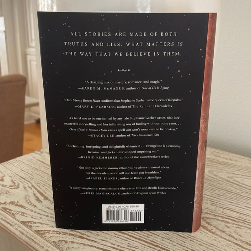 Once Upon a Broken Heart (Dust Jacket Only) by Stephanie Garber , Hardcover | Pangobooks