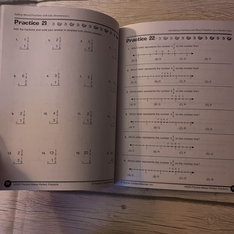 Fractions, Grade 4 by Carson-Dellosa Publishing Staff