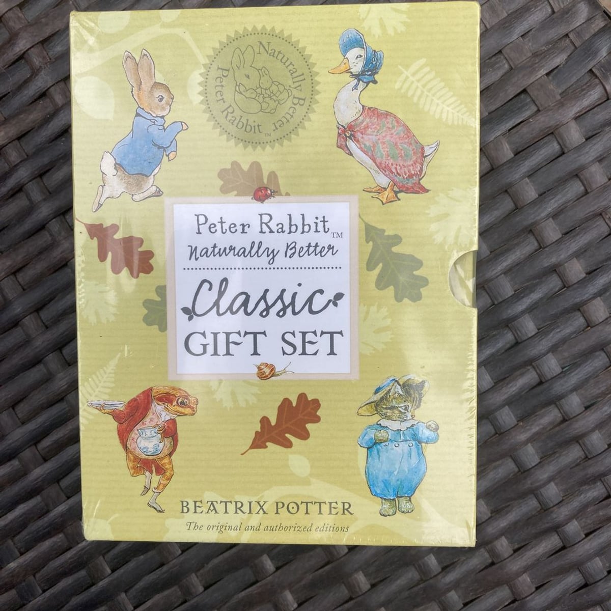 Peter Rabbit Naturally Better Classic Gift Set by Beatrix Potter