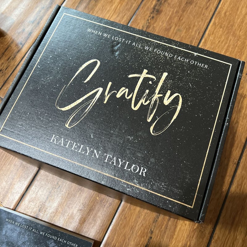 Gratify Author Book Box by Katelyn Taylor, Paperback | Pangobooks