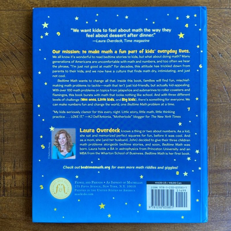 Bedtime Math: a Fun Excuse to Stay up Late by Laura Overdeck
