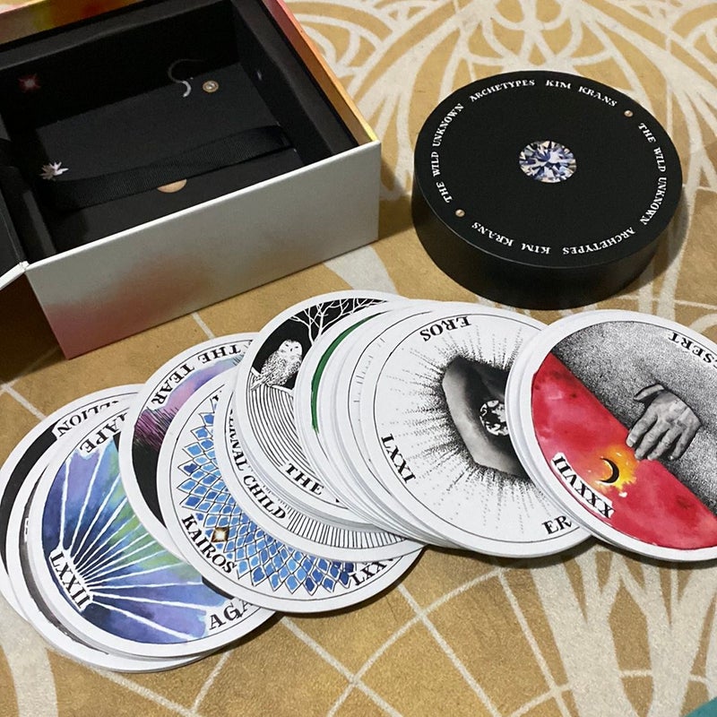 The Wild Unknown Archetypes Deck and Guidebook by Kim Krans, Hardcover ...