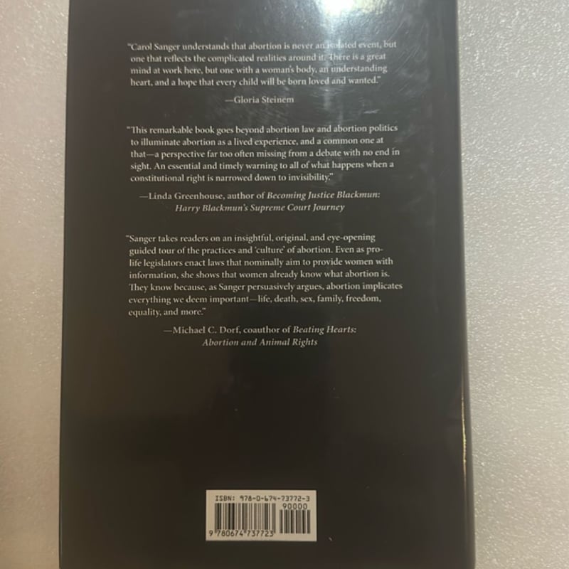About Abortion by Carol Sanger, Hardcover | Pangobooks