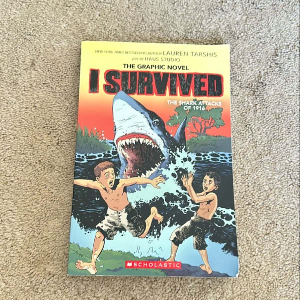 I Survived The Shark Attacks of 1916 by Lauren Tarshis, Paperback ...
