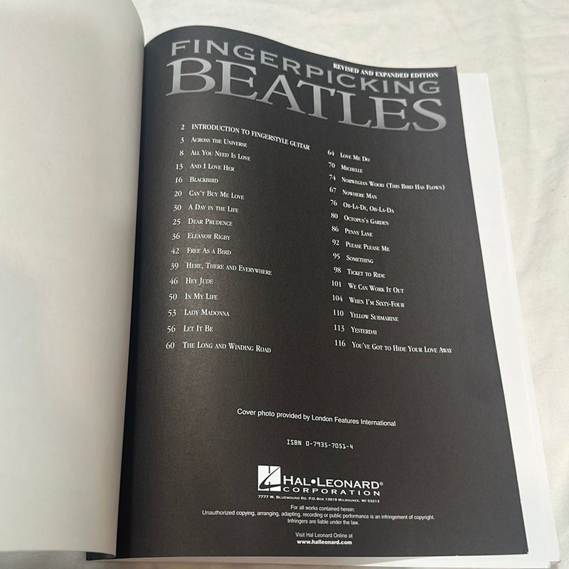 Fingerpicking Beatles and Expanded Edition by Beatles, The