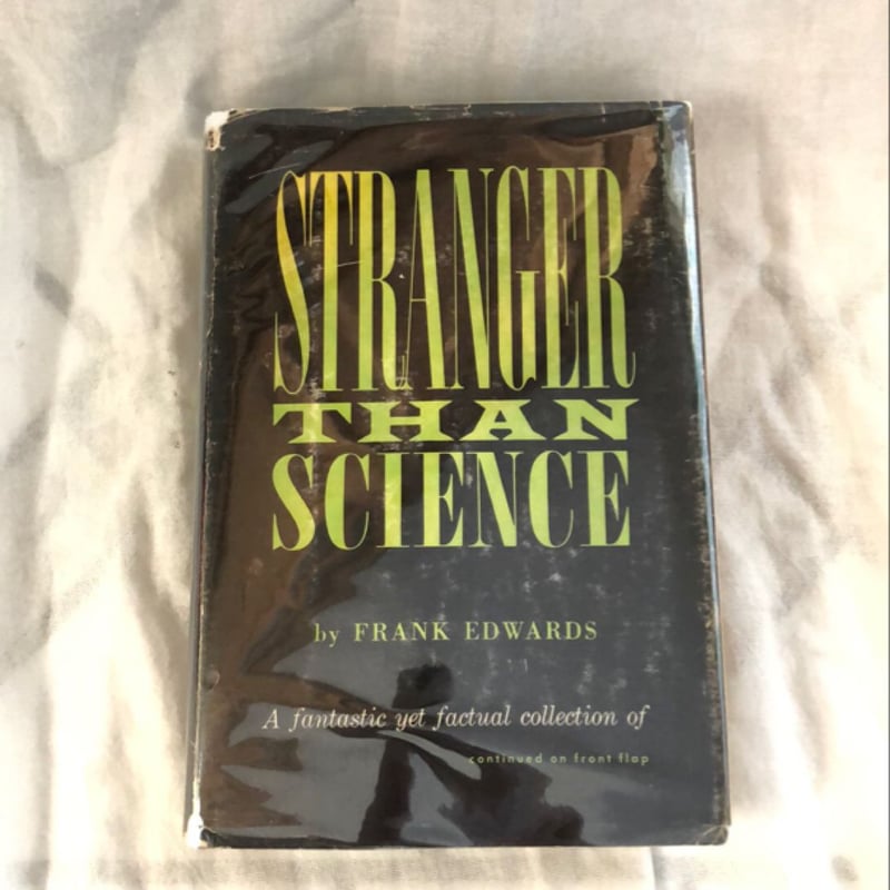 Stranger Than Science by Frank Edwards , Hardcover | Pangobooks