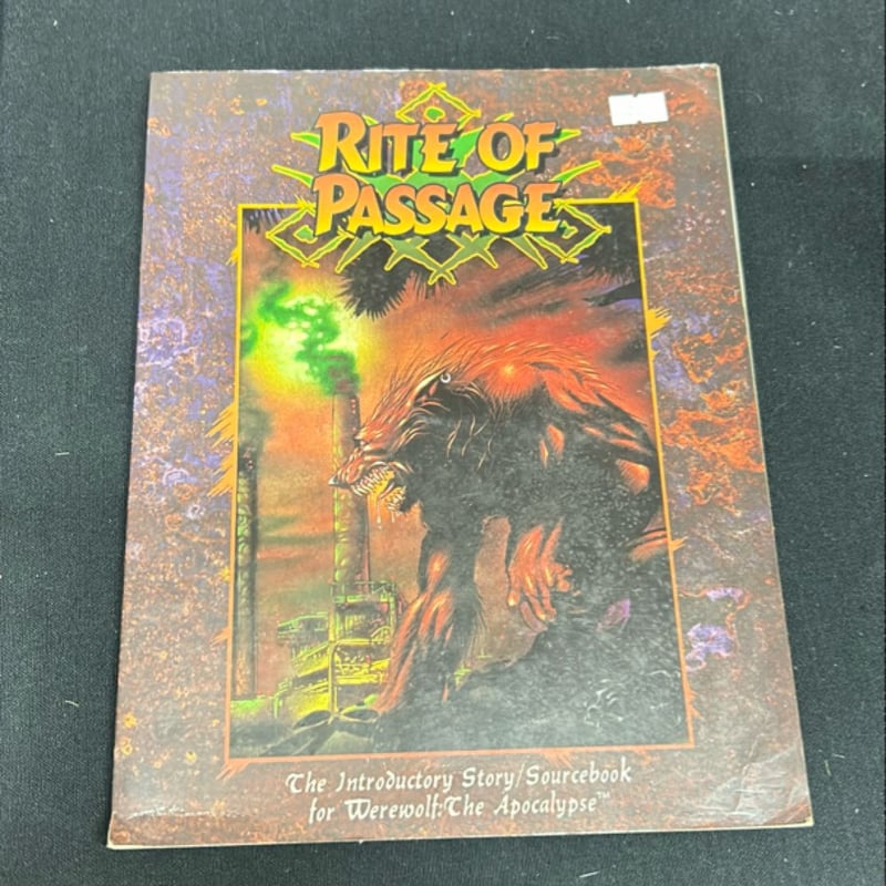 Rite of Passage by Sam Chupp, William Hale & Rob Hatch, Paperback ...