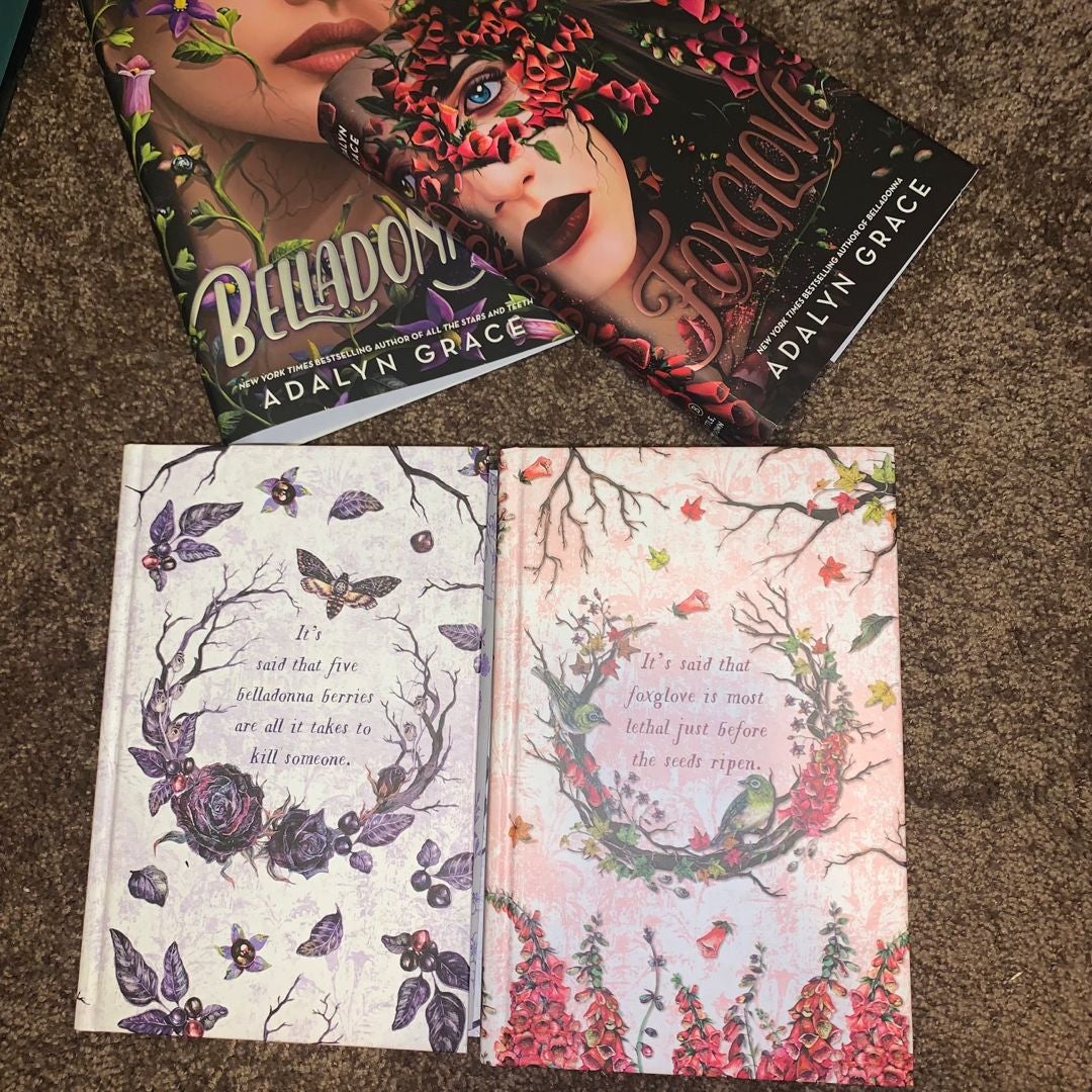First Edition Belladonna & Foxglove by Adalyn Grace, Hardcover | Pangobooks