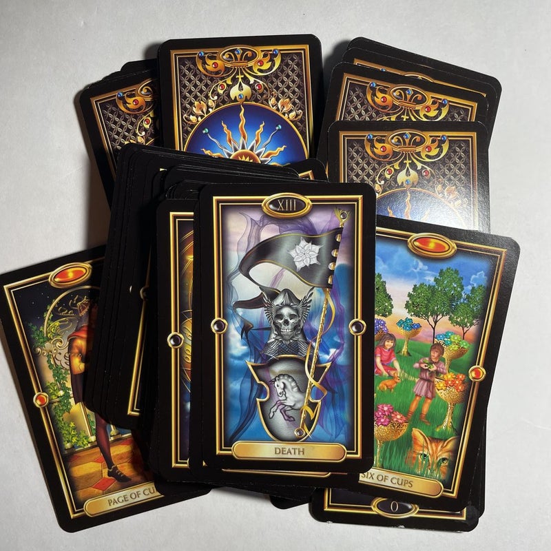 Guilded Tarot (Tarot Card Deck ) by Ciro Marchetti, Paperback | Pangobooks