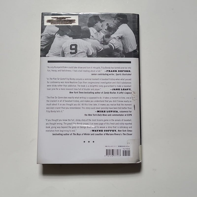 The Pine Tar Game by Filip Bondy, Hardcover | Pangobooks