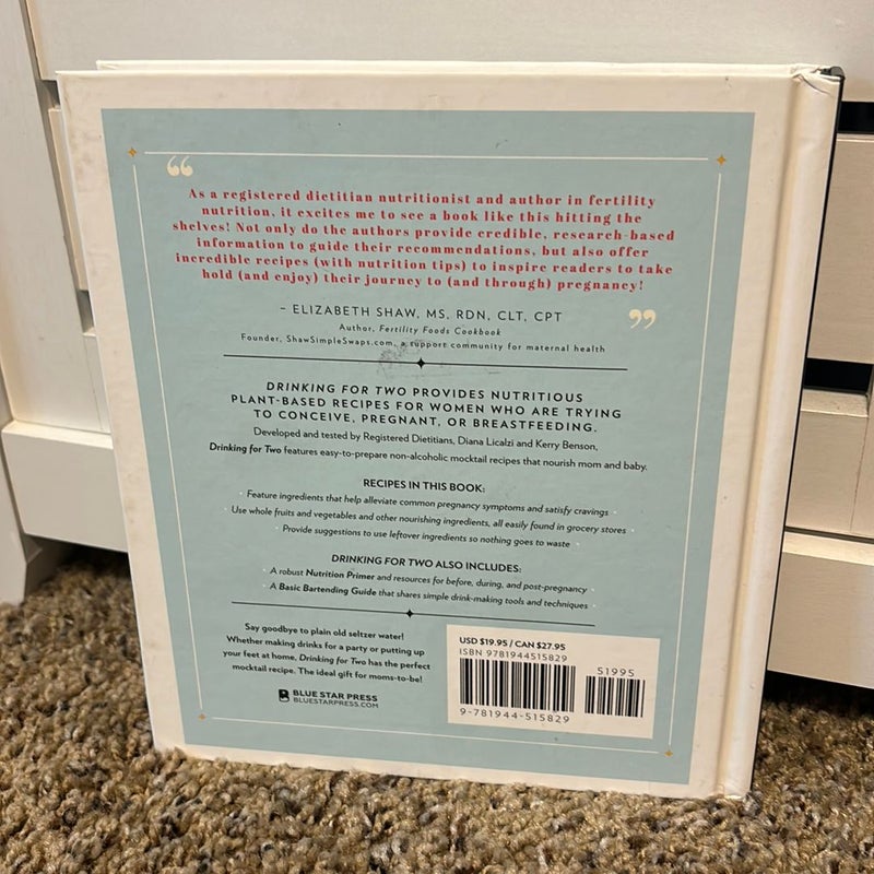 Drinking for Two by Diana Licalzi, Kerry Benson, Blue Star Press