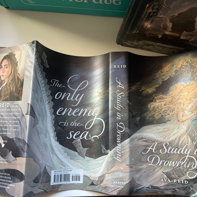 OwlCrate A Study in Drowning by Ava Reid , Hardcover | Pangobooks