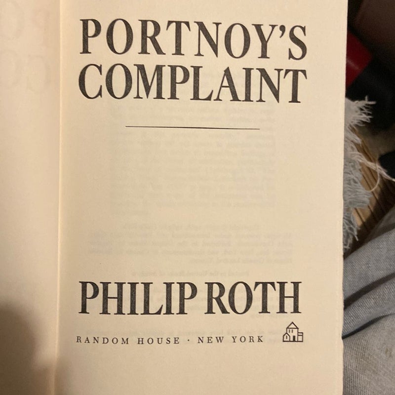 Portnoy's Complaint by Philip Roth