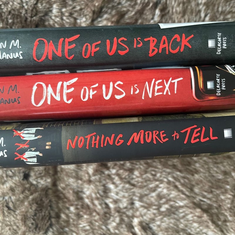 Karen M McManus 3-book hardcover bundle by Karen M. McManus, Hardcover ...