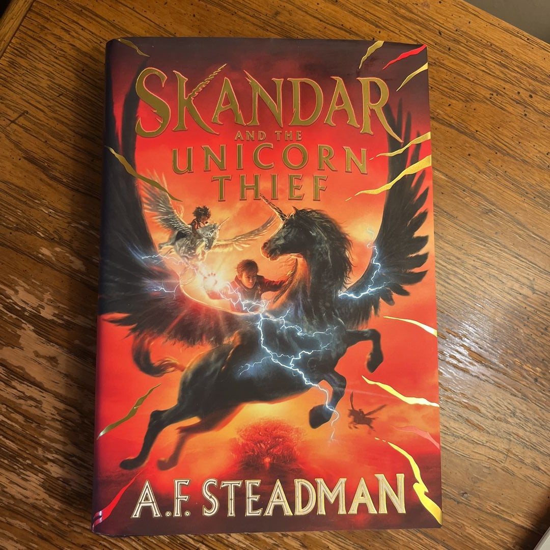 Skandar and the Unicorn Thief by A. F. Steadman