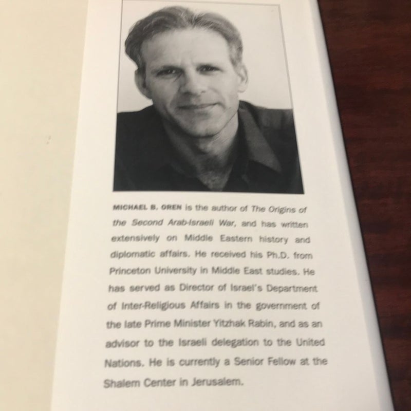 Six Days of War by Michael B. Oren