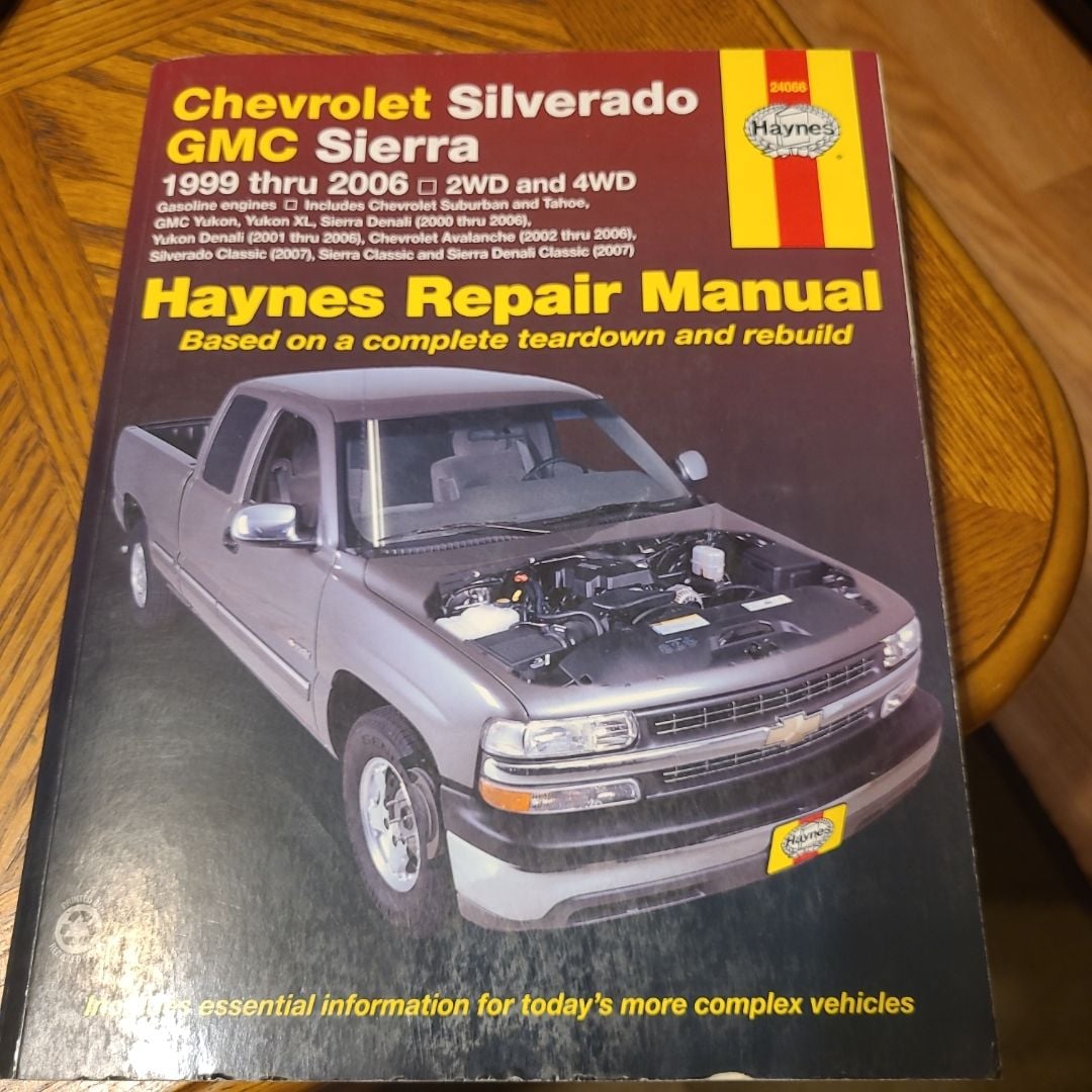 Chevrolet Silverado GMC Sierra Pick-Ups '99-'06 Haynes Repair Manual by ...