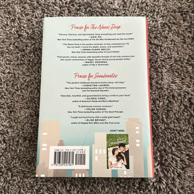 The Name Drop by Susan Lee