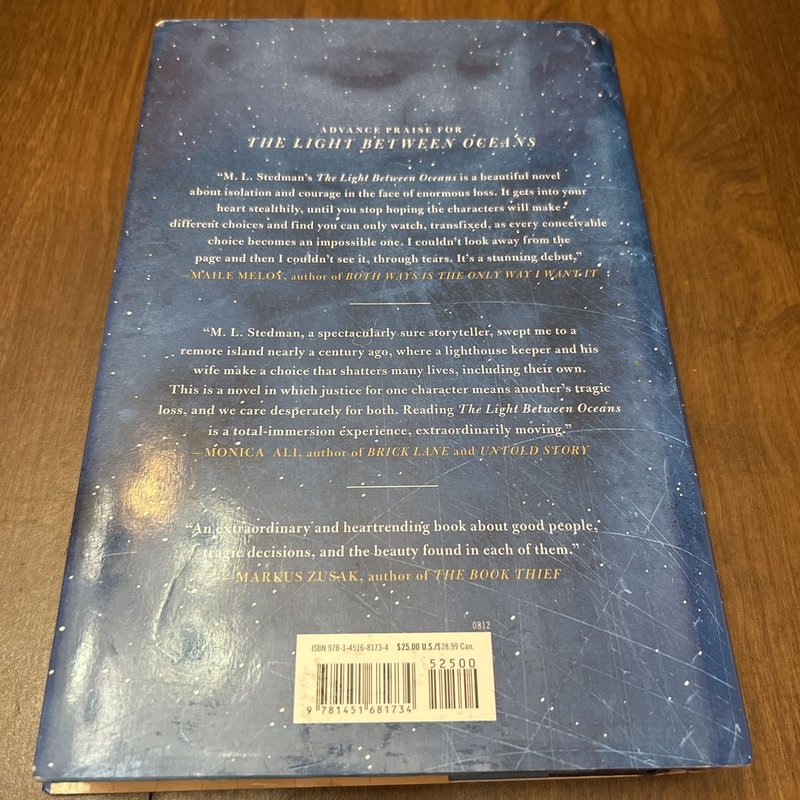 The Light Between Oceans by M. L. Stedman, Hardcover | Pangobooks