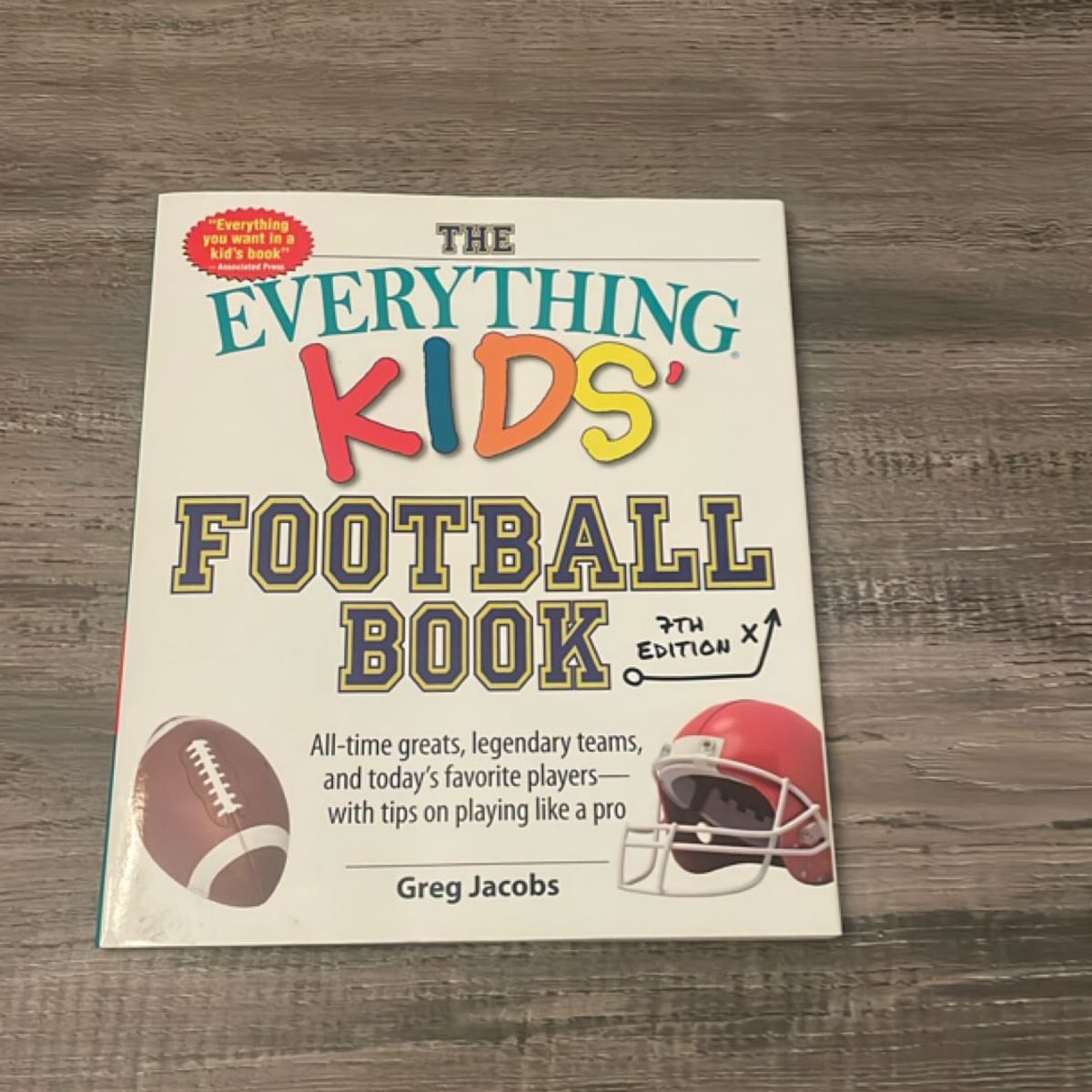 Football Book by Greg Jacobs