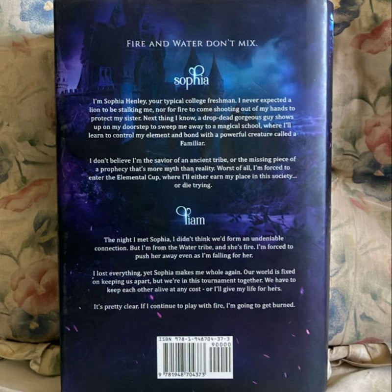 The Fire Prophecy by Megan Linski, Alicia Rades, Hidden Legends