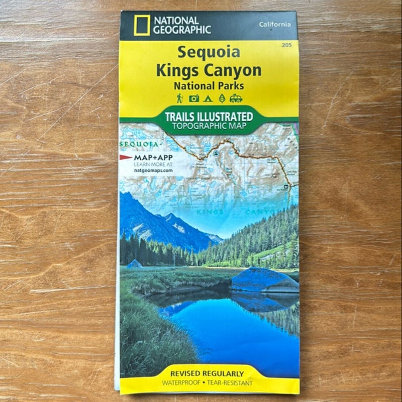 Sequoia/kings Canyon National Park by U. S. National Geographic Society ...