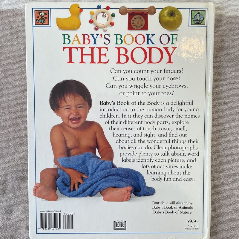 Baby's Book of the Body by Roger Priddy