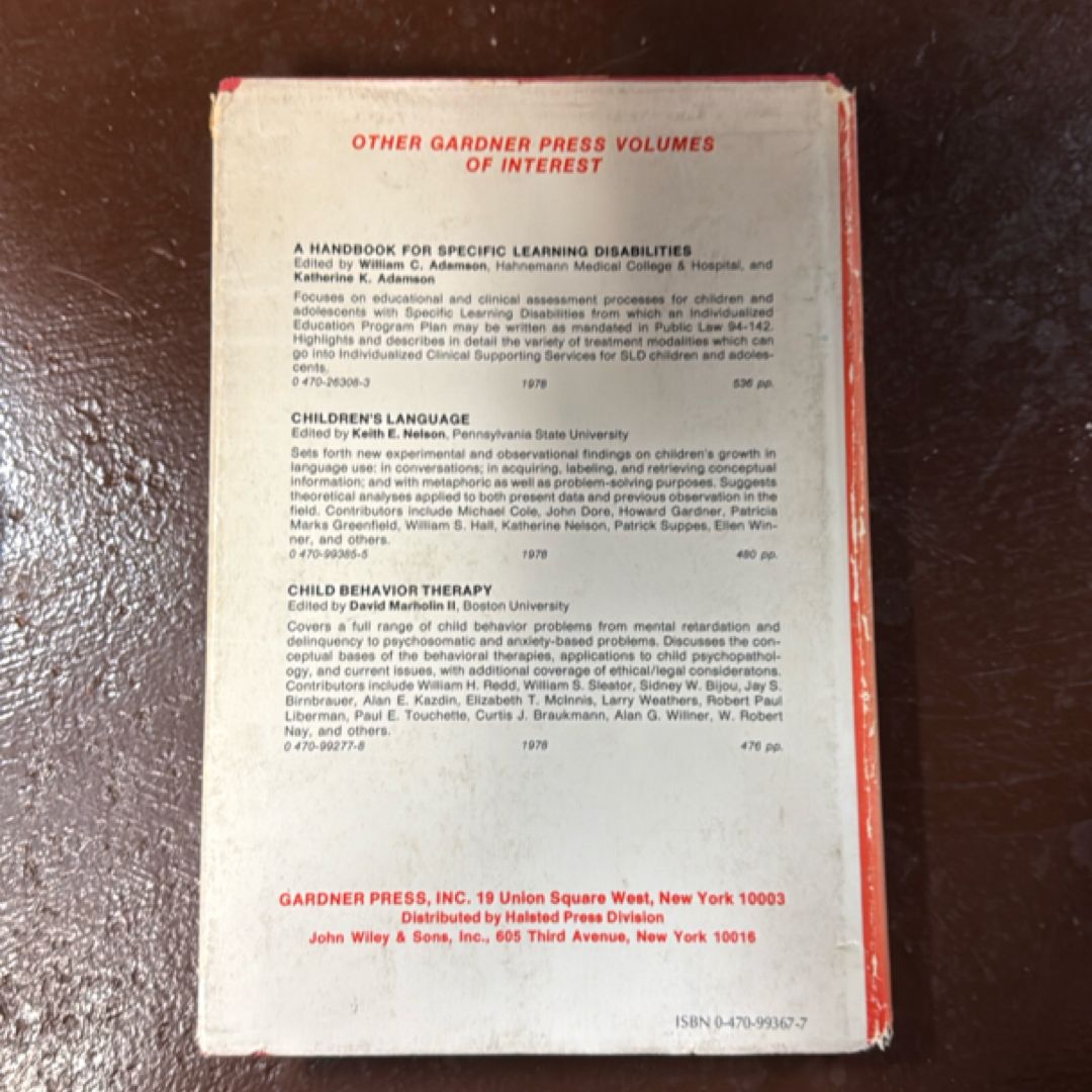 The Development of Social Understanding by Joseph Glick