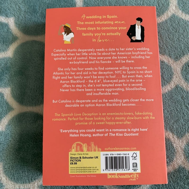 The Spanish Love Deception by Elena Armas, Paperback | Pangobooks