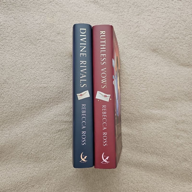 Divine rivals/Ruthless vows (uk hardcover edition) by Rebecca Ross ...