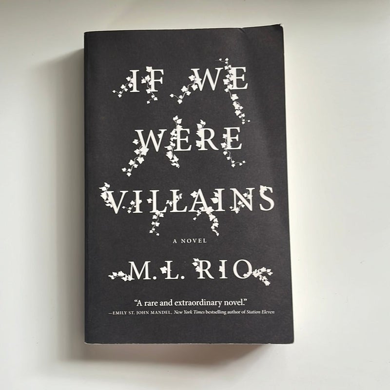 If We Were Villains by M. L. Rio, Paperback | Pangobooks