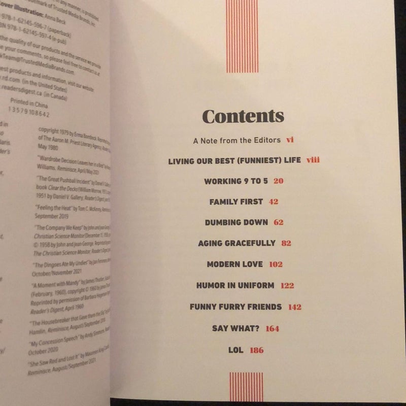 Reader's Digest Laughter Is the Best Medicine: All Time Favorites by ...