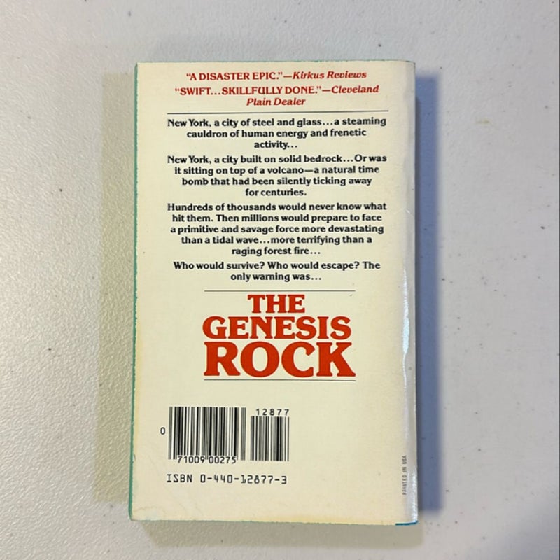 The Genesis Rock by Edwin Corley, Paperback | Pangobooks