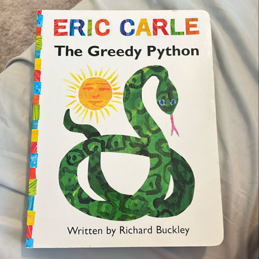 The Greedy Python/Ready-To-Read Level 1 by Richard Buckley, Eric Carle
