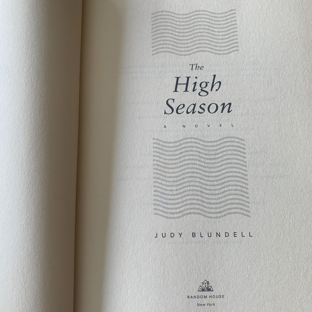 The High Season by Judy Blundell, Hardcover | Pangobooks