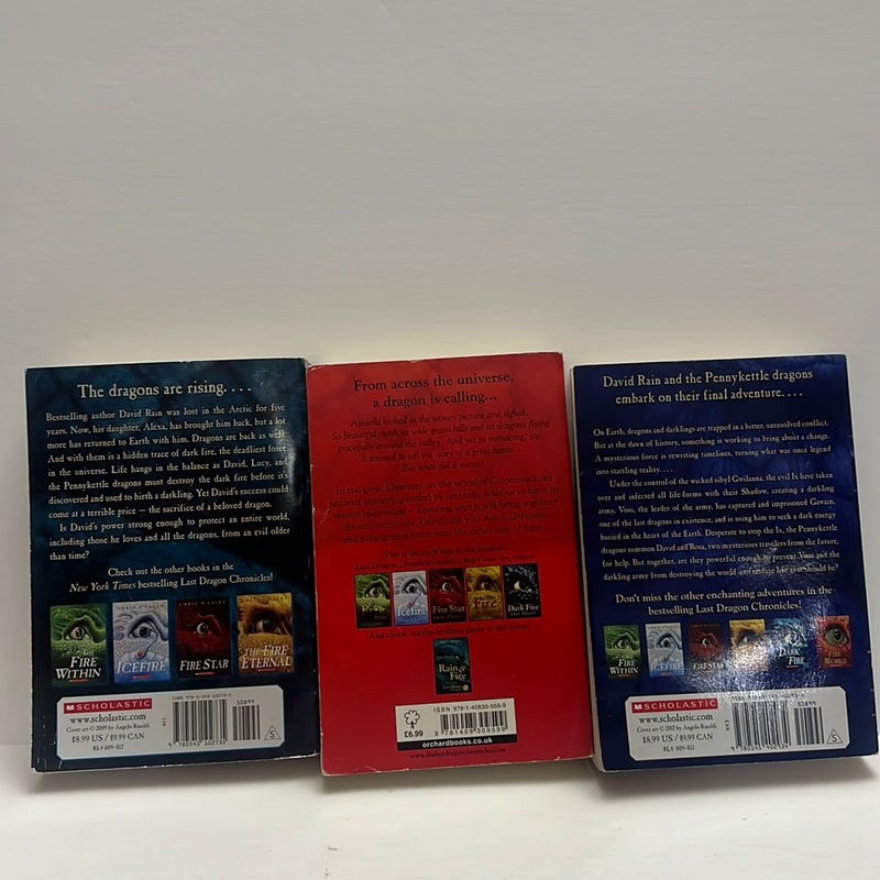 The Last Dragon Chronicles( Books 1-3,& 5-7) Bundle: The Fire Within ...