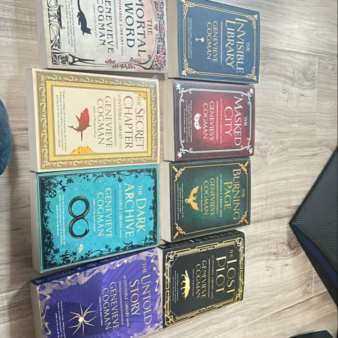 The invisible library series by Genevieve Cogman, Paperback | Pangobooks