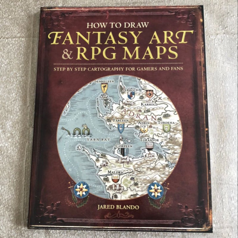 How to Draw Fantasy Art and RPG Maps by Jared Blando