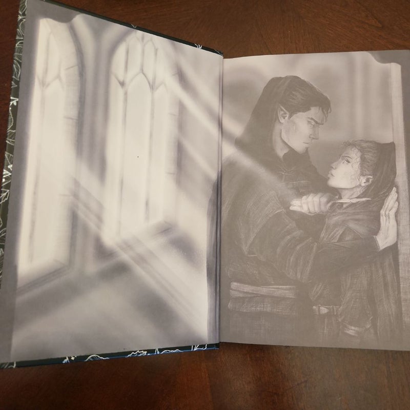 Untainted *SIGNED BOOKISH BOX EXCLUSIVE LUXE EDITION WITH STENCILED ...