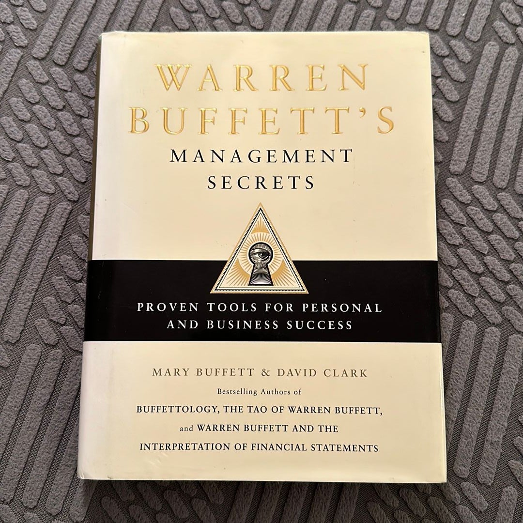 Warren Buffett's Management Secrets by Mary Buffett, Hardcover | Pangobooks Warren Buffett's Management Secrets by Mary Buffett, Hardcover | Pangobooks