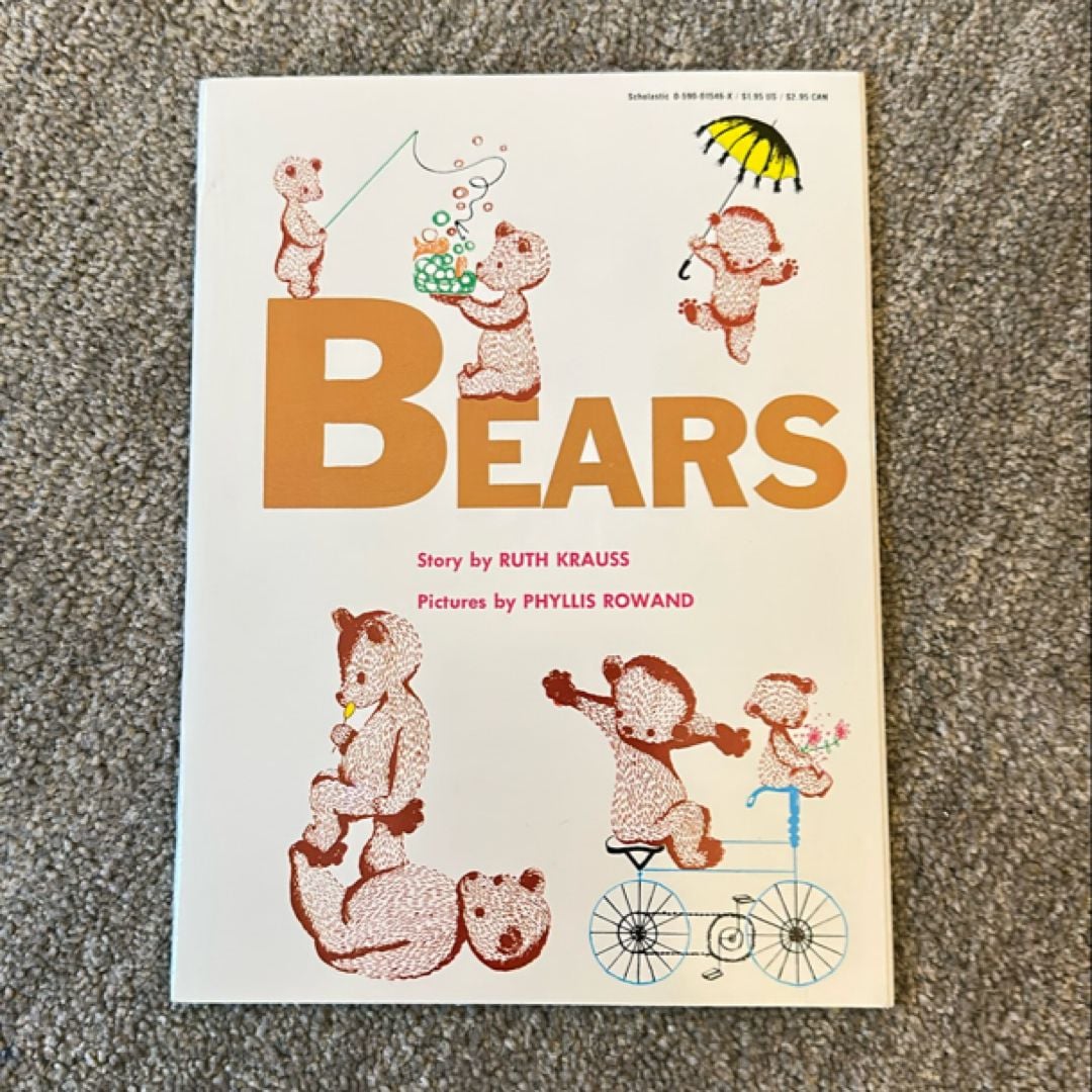 Bears by Ruth Krauss, Paperback | Pangobooks