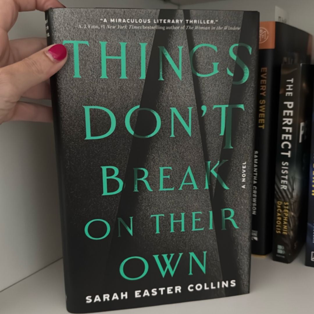 Things Don't Break on Their Own by Sarah Easter Collins