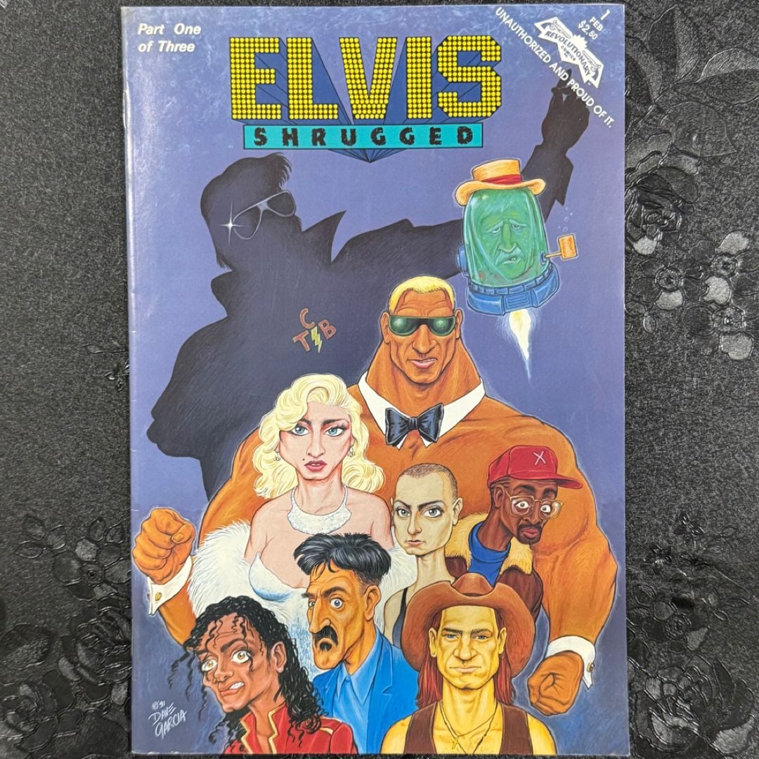 Elvis Shrugged # 1 Feb 1992 Revolutionary Comics by Revolutionary ...